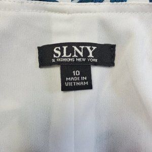 SLNY | Dresses | Slny Womens Dress Chiffon Floral Ruffle Tiered | Poshmark